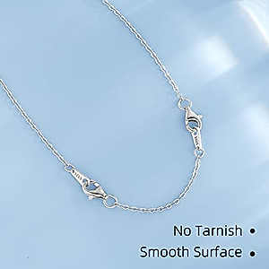 925 Sterling Silver Necklace Extender Sterling Silver Necklace Chain Extenders for Necklaces 2", 3", 4" Inches