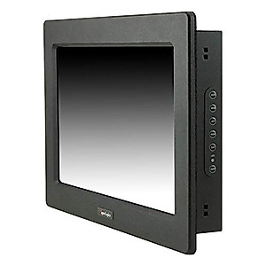 SuperLogics 15.6" LED Monitor with 5-Wire Resistive Touch Screen - 1920 x 1080 Resolution, 250 NITS Brightness, IP65 / NEMA4 Front Panel, Black