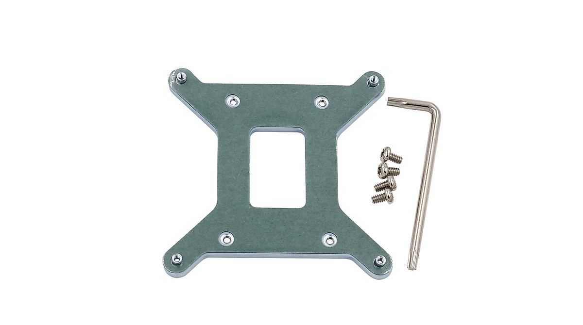 GENNEL LGA1700 Motherboard Backplate – Durable Metal Base