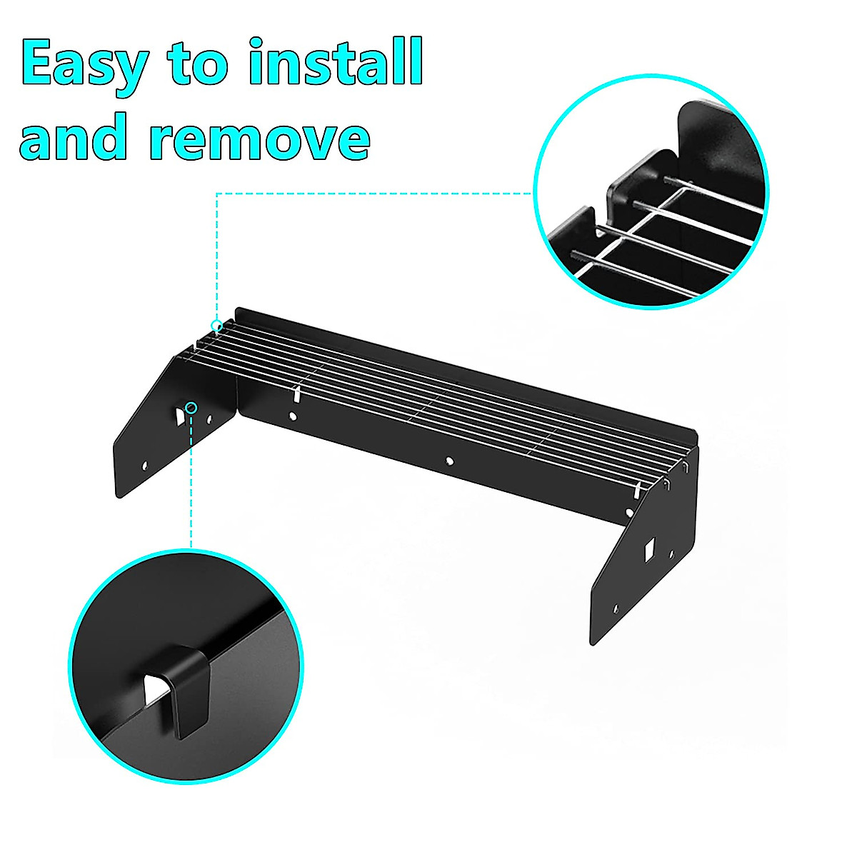 28 Inch Griddle Wind Guard/Wind Screen and Griddle Warming Rack for Blackstone 28 Inch Griddle, Griddle Accessories Kit for Blackstone (For 28")