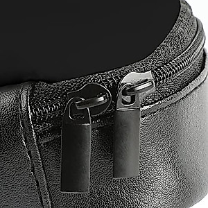 Flag of Lebanon Pencil Case PU Leather Pencil Pen Bag Large Capacity Pen Box Pencil Pouch Makeup Bag with Zip