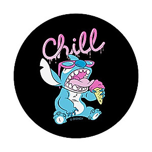 Disney Lilo and Stitch Chill Ice Cream PopSockets PopGrip: Swappable Grip for Phones & Tablets