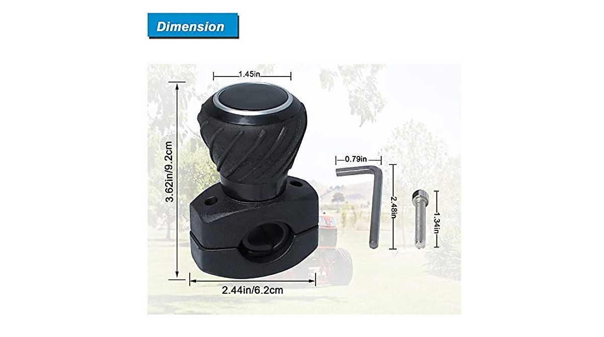 Steering Wheel Spinner Knob for Kubota Tractors