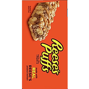 Reese's Puffs Breakfast Cereal Treat Bars, Peanut Butter & Cocoa, 16 ct