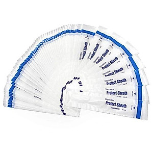 500 Pieces Intraoral Dental Camera Sleeve Sheath Cover for 5.0 Mega Pixels 6 LED Dental Endoscope Intraoral HD 5.0 MP Intra Oral Camera USB 2.0