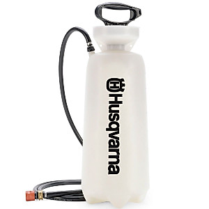 Lawnmowers Accessories Genuine OEM Husqvarna 506326302 Pressurized Water Tank 4 Gallon 10 Foot Hose