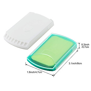 HongYiTime 2 Boxs (100 Sheets) Hand Washing Soap Sheets for Outdoor Travel,Portable Camping Hand Soap,Hiking Washing Hand Bath Paper Soap for Travel,BBQ,Party,School,Girls