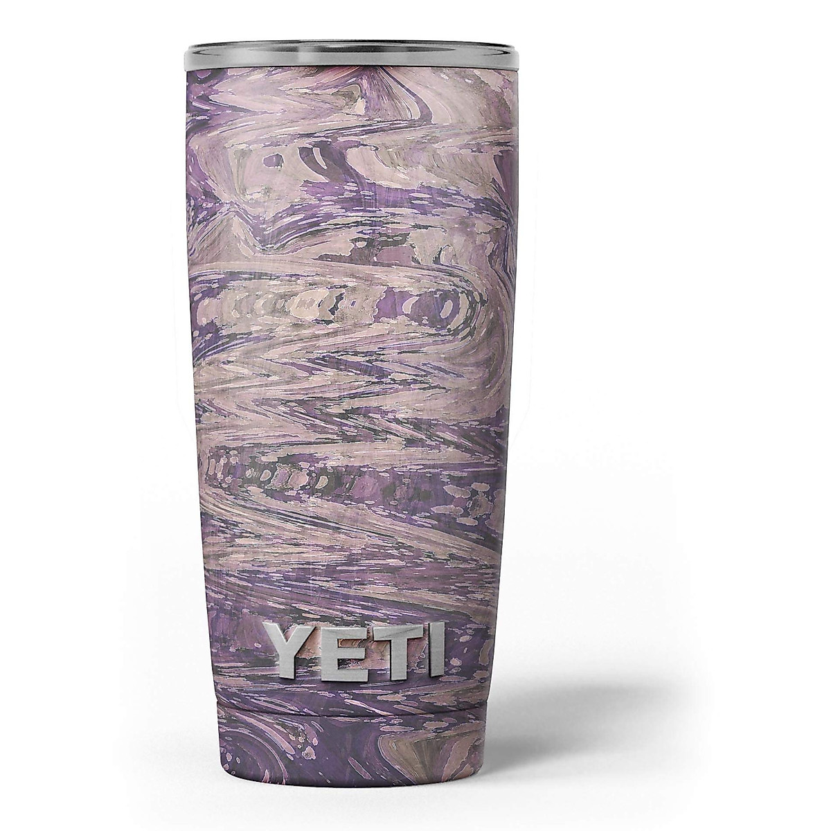 Design Skinz Slate Marble Surface V38 - Skin Decal Vinyl Wrap Kit Compatible with The Yeti Rambler Cooler Tumbler Cups
