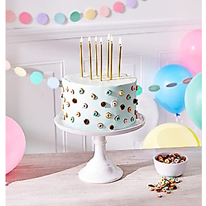 American Greetings Birthday Candles, Long Thin Gold (24-Count)