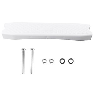 Pool Ladder Replacement Steps, Plastic Good Bearing Cpacity Swimming Pool Ladder Steps with Non‑Slip Pad, Durable Ladder Tread Accessory for Most Above-Ground & In-Ground Ladders Hot Spring Pool