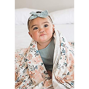 Copper Pearl Large Premium Knit Baby Swaddle Receiving Blanket Autumn