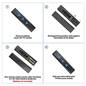 2021 Model BN59-01357A Replacement Voice Remote Control fit for Samsung Smart TVs Compatible with Samsung QLED Series Smart TV Also BN59-01357F BN59-01357P Full Function Replacement