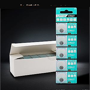 Cotchear 5pcs/Pack CR927 Coin Battery 3V Lithium Cell Button Battery ECR927 5011LC DL927 BR927 KCR927 LM927 CR927 Button Batteries for Watch Toy Remote