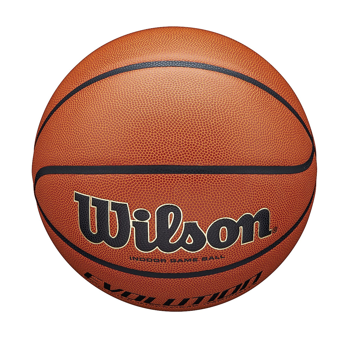 WILSON Evolution Game Basketball - Game Ball, Size 7 - 29.5"
