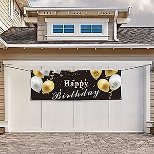 Custom Banners And Signs Customize Indoor Outdoor Personalized Photo Text Banner Home Decoration for Birthday Party Business Graduation Wedding Event (6' x 2')