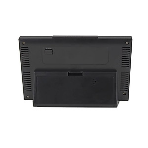 XARONF Weather Stations, Indoor Outdoor Weather Station, Home Weather Station Multiple Sensors with Atomic Clock, Indoor Outdoor Humidity Thermometer Monitor Digital Forecast Weather Stations, Black