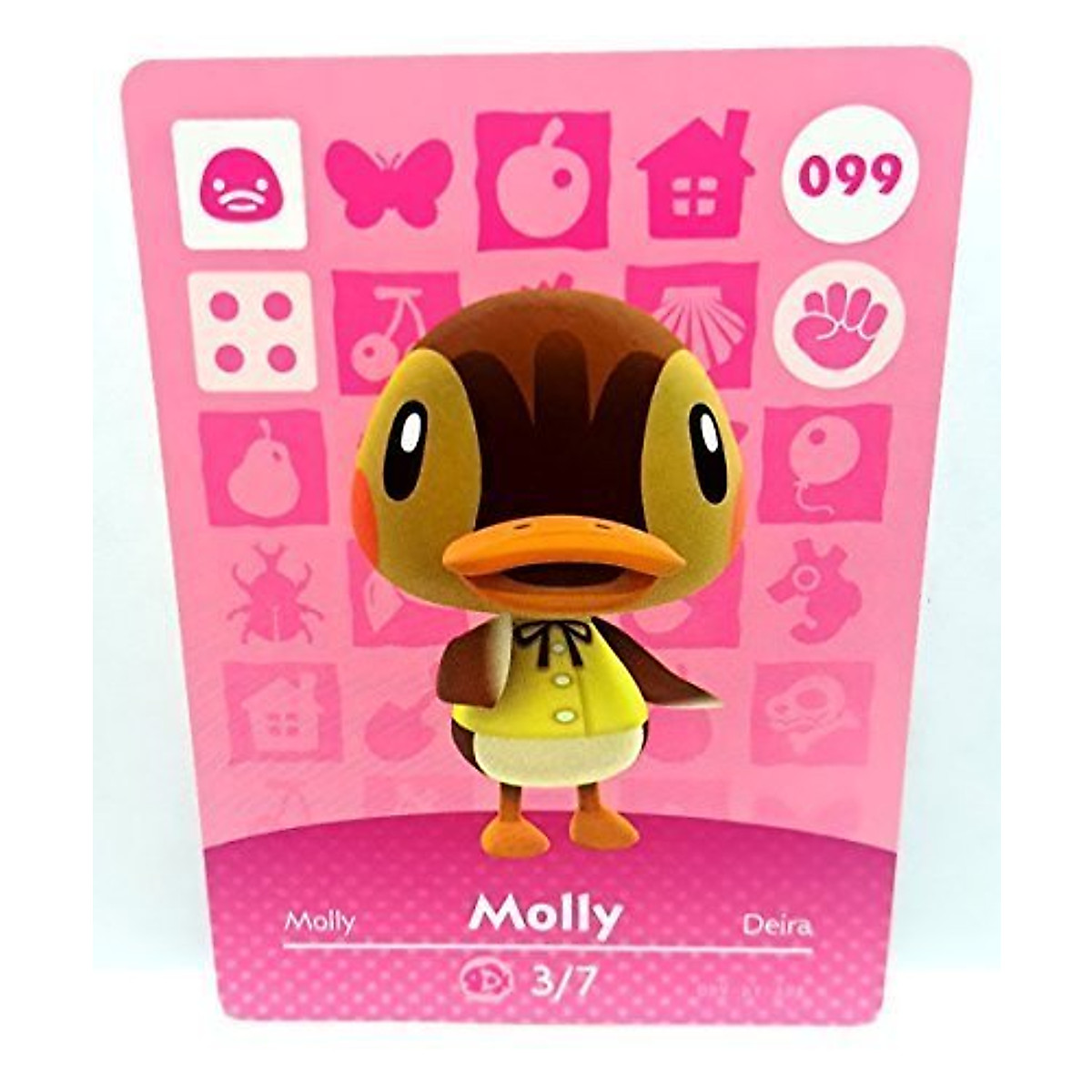 Amiibo Card Animal Crossing Happy Home Design Card Molly 099