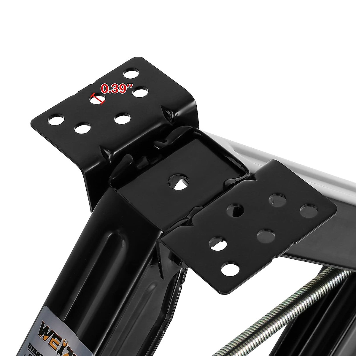 Weize Camper RV Trailer Stabilizer Leveling Scissor Jacks with Handle -24"- 5000lbs - Set of 2