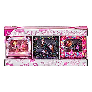 REAL LITTLES - 3 Collectible Micro Puppy Carriers with 3 Micro Puppies and 15 Micro Working Surprises Inside!