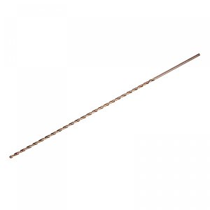 uxcell M35 High Speed Steel Straight Shank Twist Drill Bit,Gold Oxide 5mm Drill Diameter 400mm Length