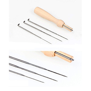 30 Pcs Needle Felting Kit, Wool Felting Needles Tool, Needle Felting Supplies, Wool Felting Supplies Needle Felting Tool, 3 Sizes Felting Needles 3.58/3.39/3.07 inch