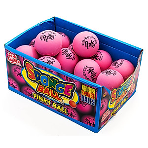JA-RU High-Bounce Pinky Ball (4 Pack) Small Bouncy Rubber Balls for Kids. Stress Handball. Indoor & Outdoor Sport Games. Therapy Classroom Playground Toys. Throwing & Juggling. 976-4A