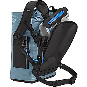 CamelBak ChillBak Pack 30 Soft Cooler Backpack & Hydration Center - Drink & Food Storage, Adriatic Blue