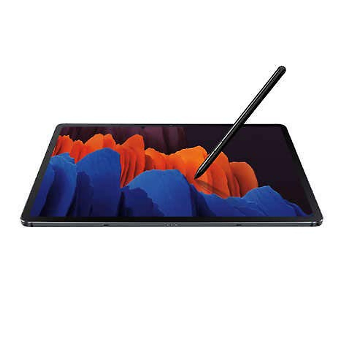 Samsung 12.4" Galaxy Tab S7+ 128GB Tablet with S Pen, Wi-Fi Only, Mystic Black (SM-T970NZKYXAR) (Renewed)
