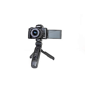 Canon EOS M50 Mark II Content Creator Kit, Mirrorless 4K Vlogging Camera Kit Includes EF-M 15-45mm Lens, Tripod Grip, Stereo Microphone