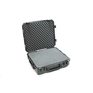 SKB 3I-2421-7BC iSeries 24" x 21" x 7" - Cubed Foam w/Wheels, Black