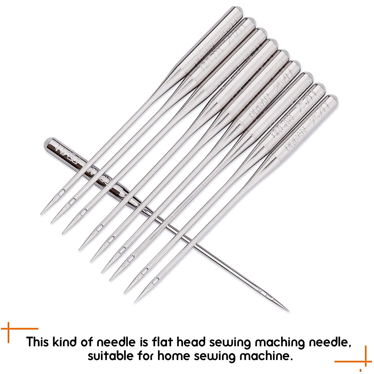 STARVAST 30 Pcs Embroidery Sewing Machine Needles Size 75/11 130/705H HAx1 Sewing Needles for Brother Sewing Machine (3 Pack of 10 Needles)