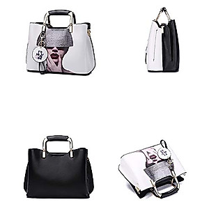 Nevenka Purses and Fashion Handbags for Women Top Handle Satchel Shoulder Bags Ladies Leather Totes (8)