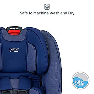 Britax One4Life ClickTight All-in-One Car Seat – 10 Years of Use – Infant, Convertible, Booster – 5 to 120 Pounds - SafeWash Fabric, Cadet