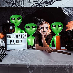 3 Pcs 35 Inch Alien Inflates Inflatable Alien Jumbo Alien Blow up Toy for Party Decorations, Birthday, Halloween, Alien Theme Party