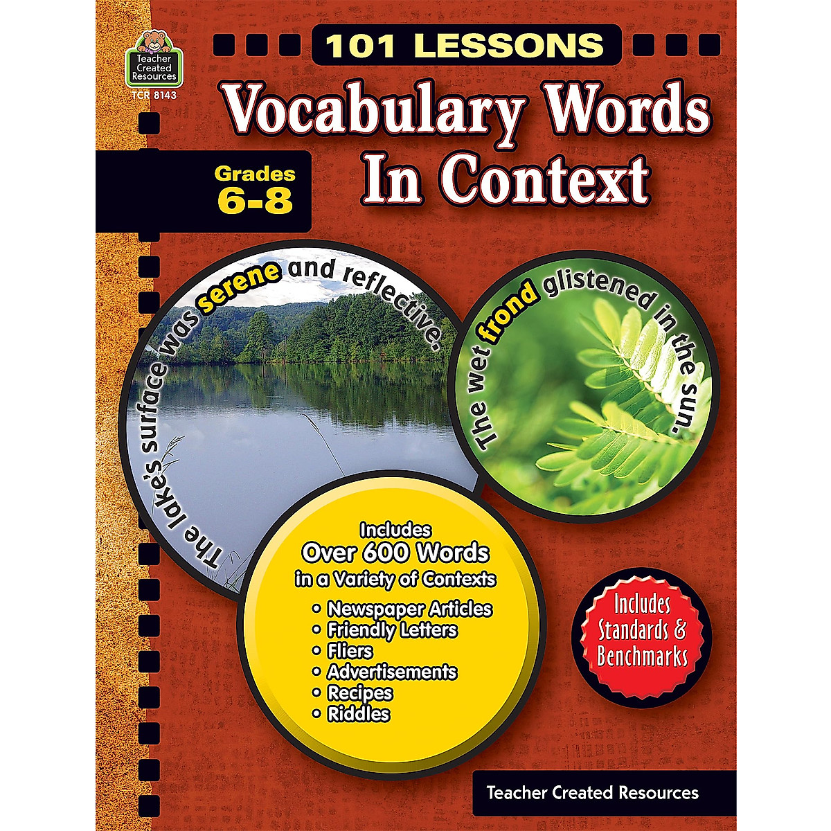 Vocabulary Words in Context: Grade 6-8 (101 Lessons)