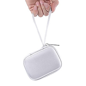 khanka Hard Case Replacement for Anker 45W Wall Charger 5,000mAh 20W Portable Charger, 521 Power Bank (PowerCore Fusion), Case Only (White)