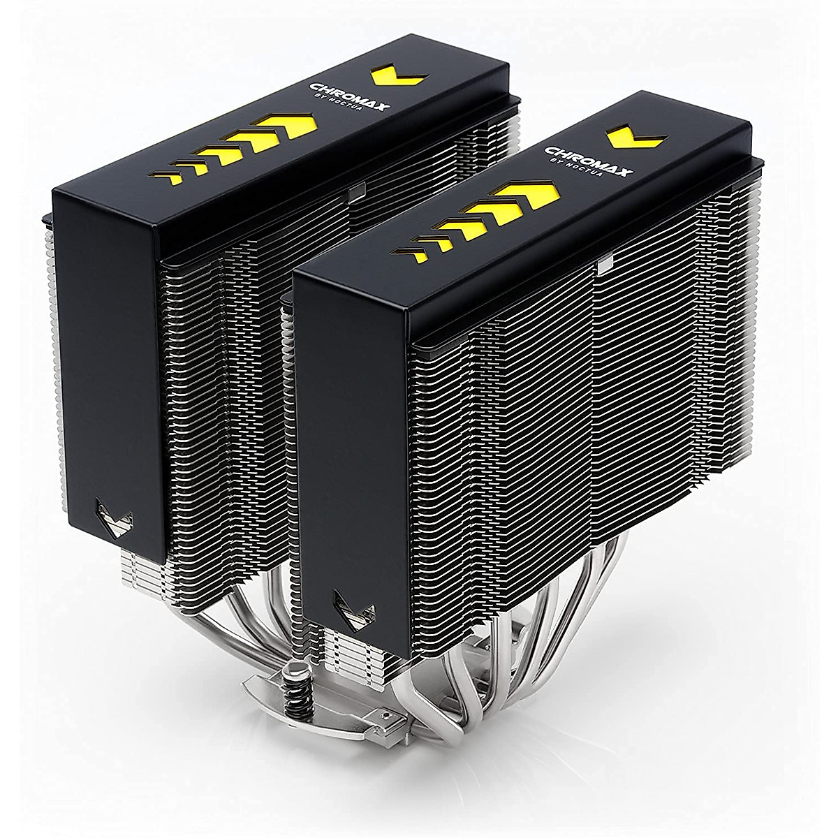 Noctua NH-D15S chromax.Black CPU Cooler with NA-HC3 chromax.Black.swap heatsink Covers