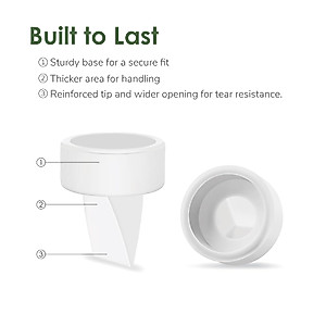 Maymom Backflow Protector Duckbill Valve Compatible with Spectra S1 Spectra S2 Replace Spectra Backflow Protector Spectra Duckbill Valve Not Original Spectra Pump Parts Spectra S2 Replacement Parts