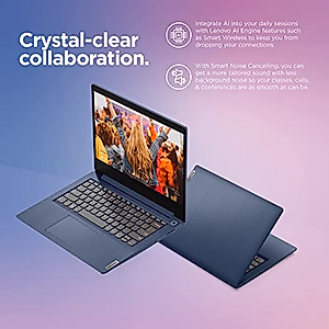 Lenovo 2023 Newest IdeaPad 3i Laptop, 14.0 Inch FHD IPS Display, 12th Gen Intel Core i5-1235U, 16GB RAM, 1TB SSD, Intel Iris Xe Graphics, Fingerprint, Wi-Fi 6, Windows 11 Home, Bundle with JAWFOAL