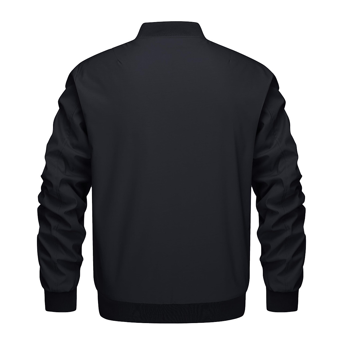 KEFITEVD Bomber Jacket Men Quilted Jackets Winter Active Coat Fleece Military Outerwear Varsity Bomber Jacket for Men