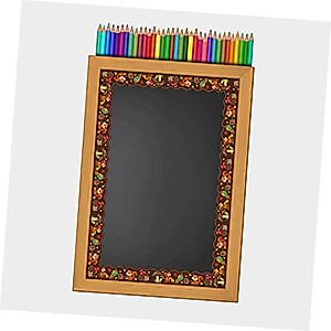 STOBOK 1 Roll Announcement Border Sticker Classroom Bulletin Board Stickers Autumn Border Paper Rainbow Bulletin Borders White Board Sticker Adhesive Stickers Fall Decor Classroom Decor