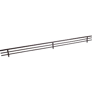 Hardware Resources SF29-ORB Wire Shoe Shelf Fence, Dark Bronze