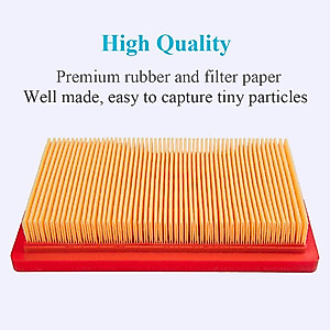 HOODELL 951-10298 Air Filter with Pre Filter, Compatible for Cub Cadet 951-14632 SC100, Kohler 14 083 01-S, MTD 951-10298 and More, Premium Lawn Mower Air Cleaner Kit