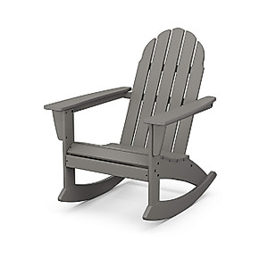 POLYWOOD® Vineyard Rocking Chair, Slate Grey