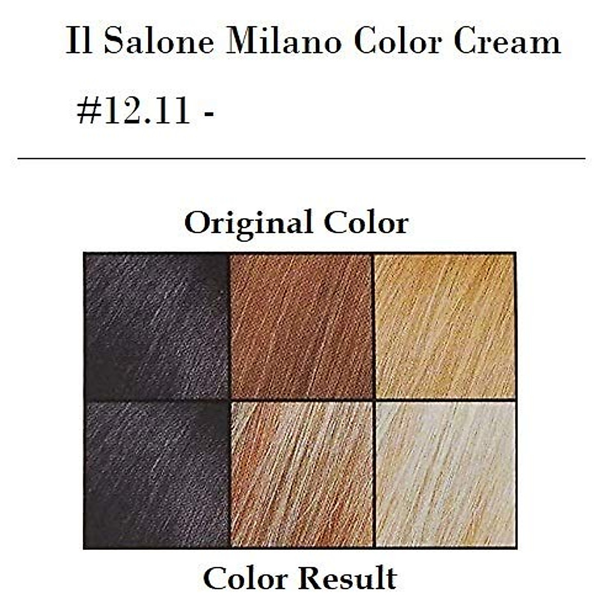 Il Salone Milano Permanent Hair Color Cream - 12.01 Iced Platinum Hair Dye - Professional Salon - Premium Quality - 100% Gray Coverage - Paraben Free - Ethyl Alcohol Free - Moisturizing Oils