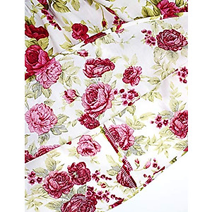 Floral Infant Backless Spring Summer Girls Sundress Clothes,D9#1,5-6 Years(130)