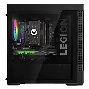 Lenovo Legion T5 Gaming Tower Desktop Computer - 12th Gen Intel Core i7-12700 12-Core up to 4.90 GHz Processor, 32GB DDR5 RAM, 1TB NVMe SSD + 1TB HDD, GeForce RTX 3070 8GB Graphics, Windows 11 Pro