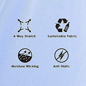 BARCO One 5206 5 Pocket Knit Waist Cargo Pant (Indigo, Medium)