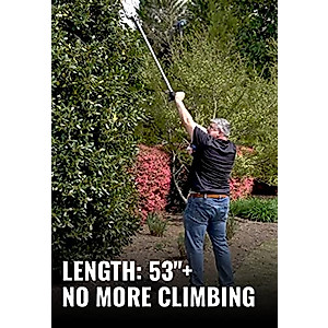 SUNSEEKER 16" Hedge Trimmer Attachment Universal, Dual Action Articulating,Heavy Duty Steel Material, 12 Angle Positon