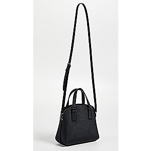 Kate Spade New York Women's Small Lottie Satchel, Black, One Size